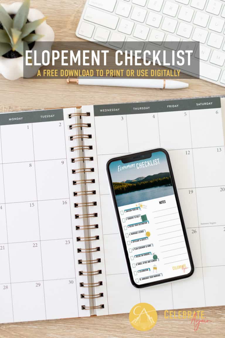 Elopement Timeline & Easy Tutorial To Create Your Relaxed Day