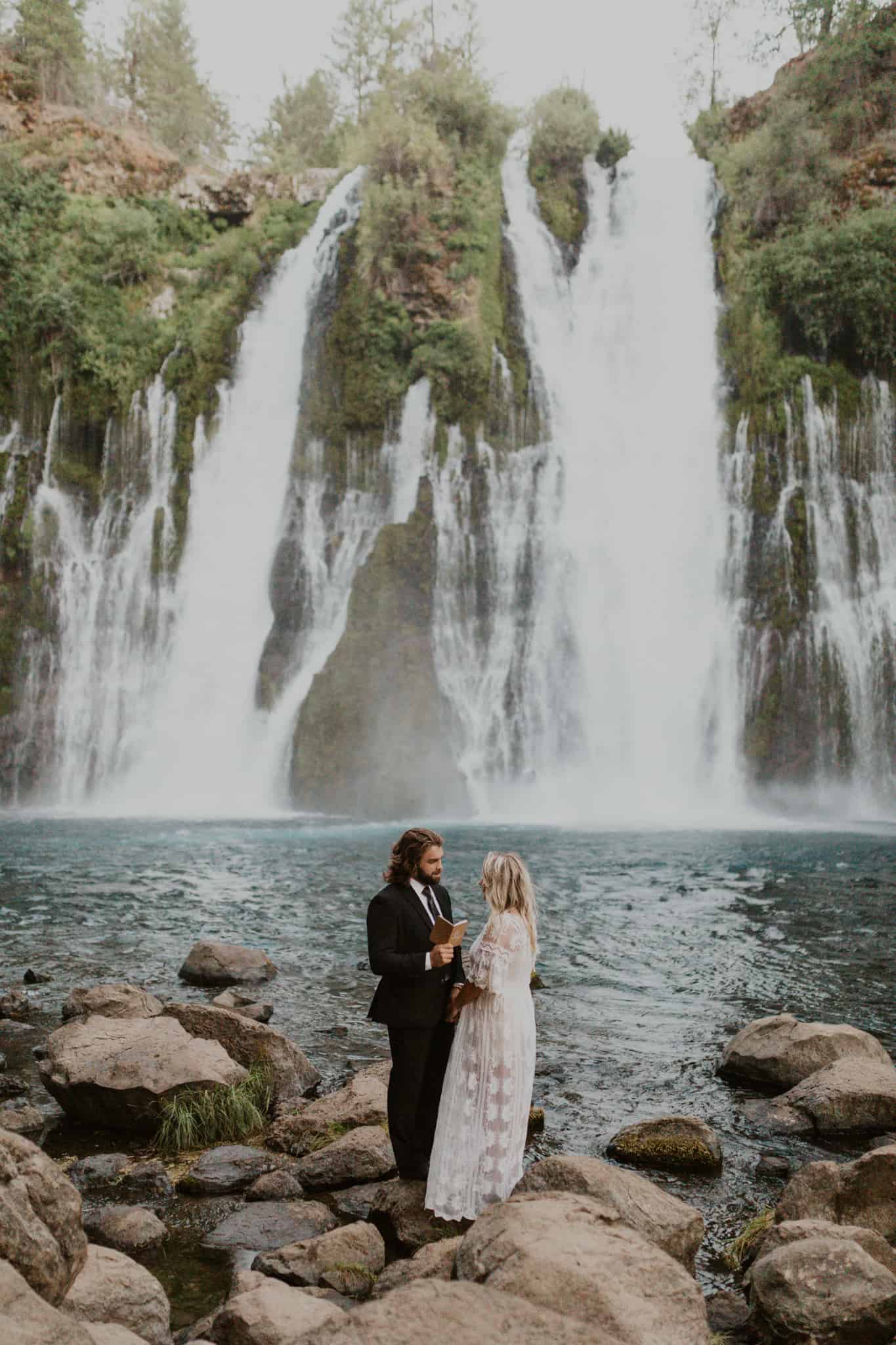 Waterfall Wedding Venues + Epic Elopement Locations - Celebrate Again