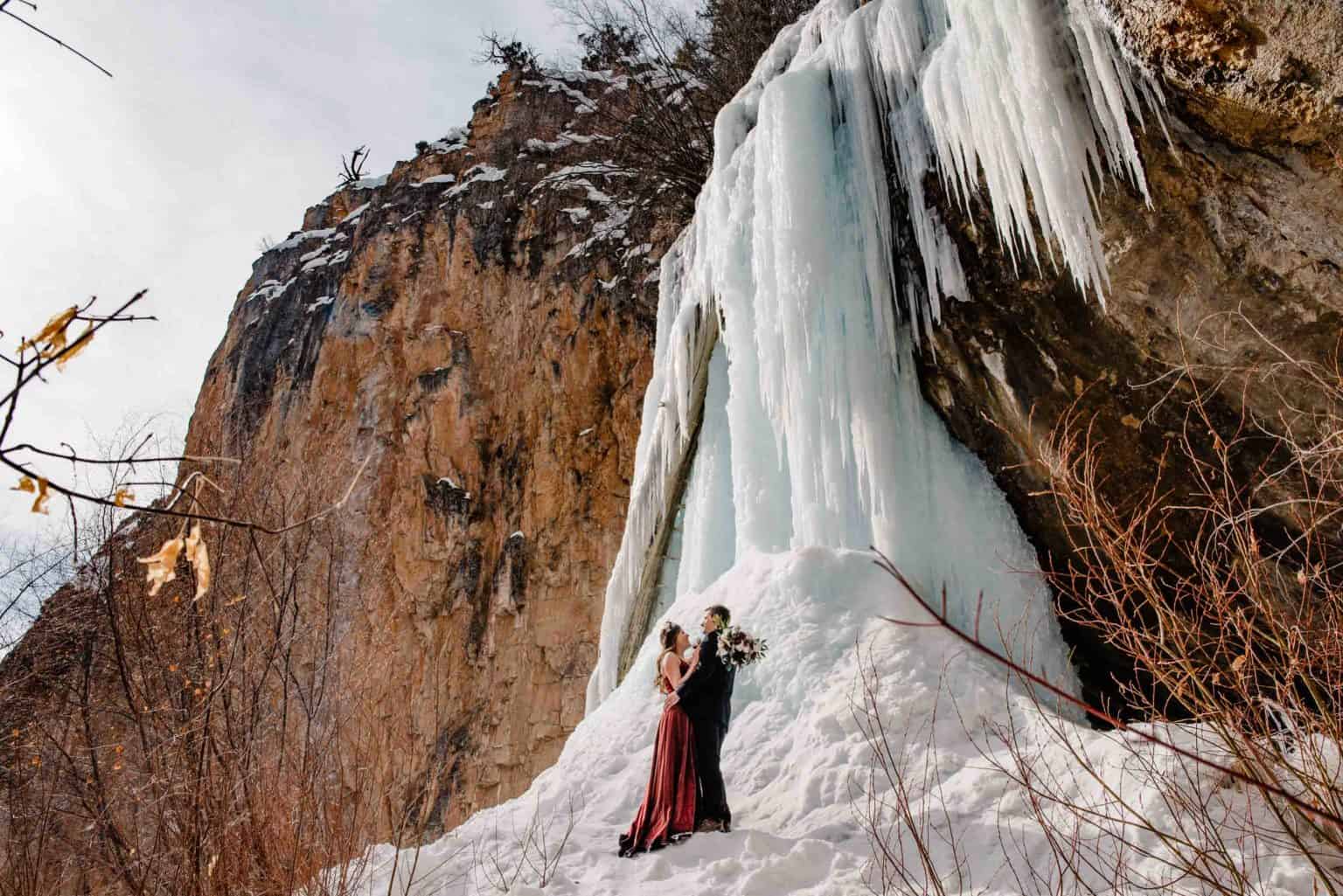 Waterfall Wedding Venues + Epic Elopement Locations - Celebrate Again
