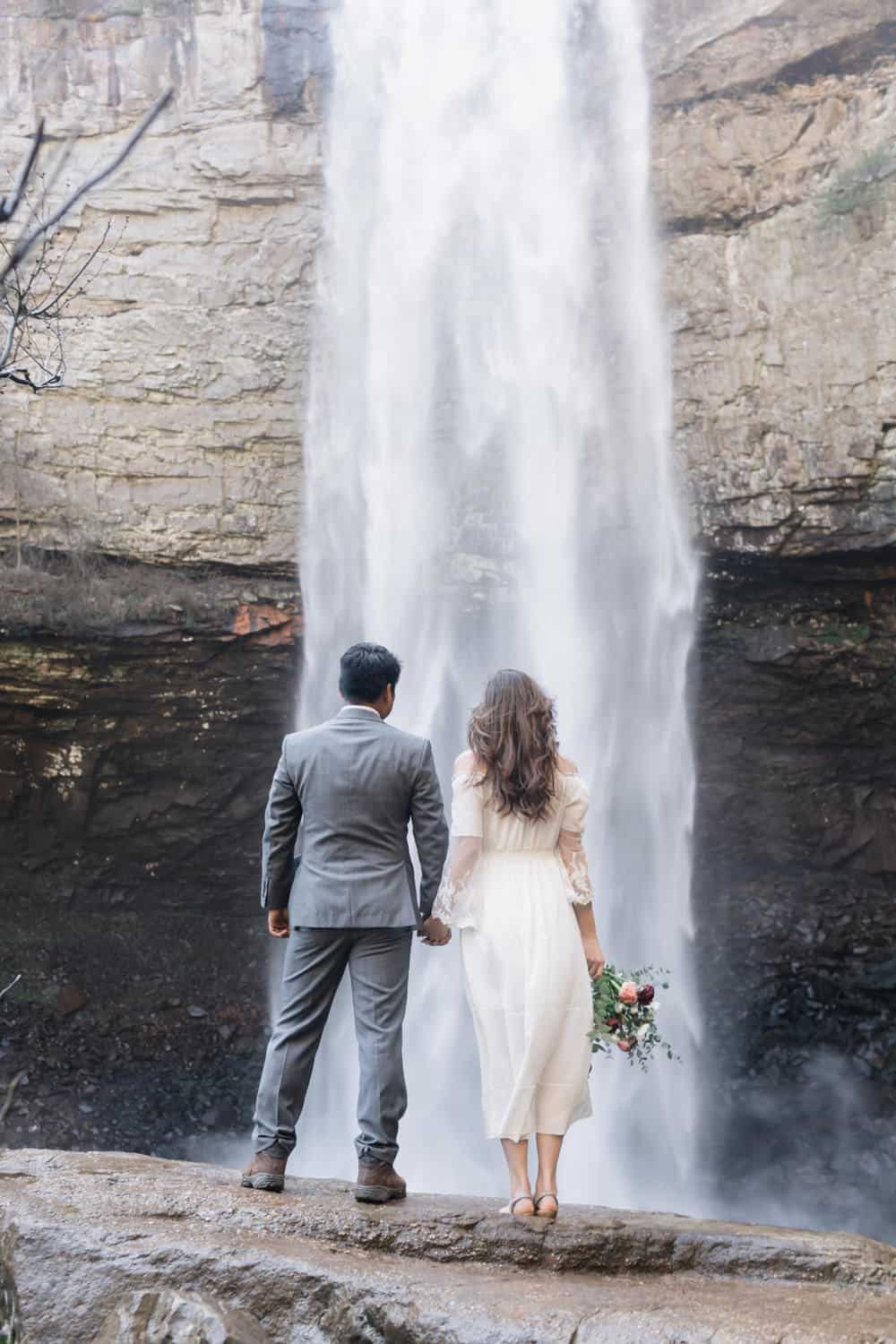 Waterfall Wedding Venues + Epic Elopement Locations - Celebrate Again