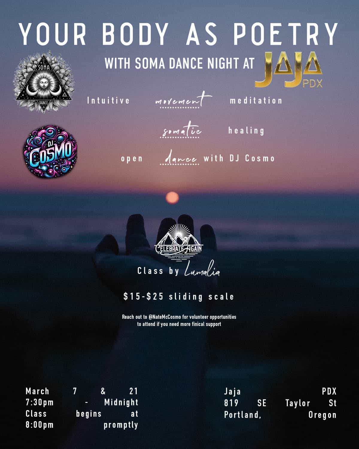 Somatic Movement Classes In Portland